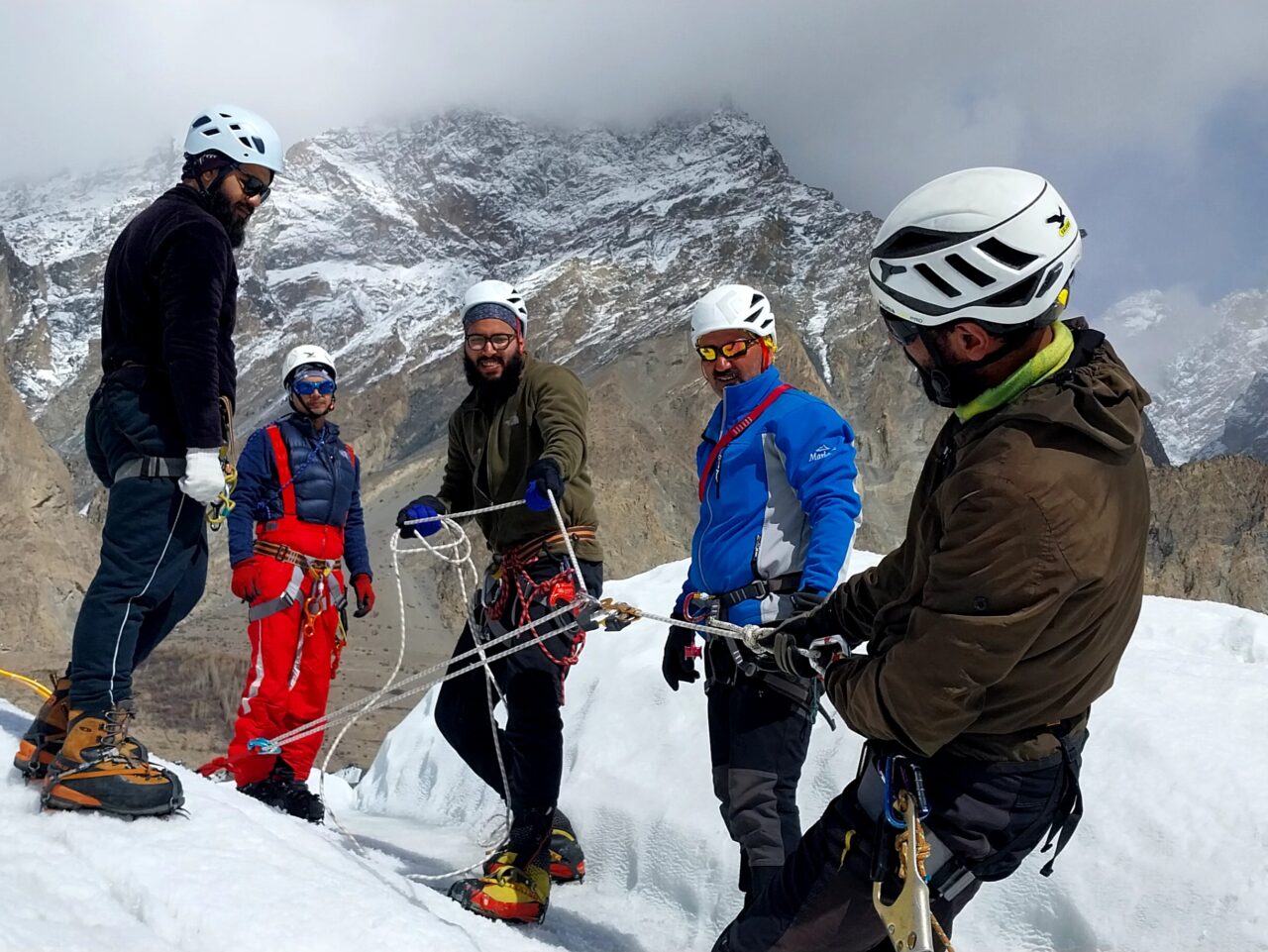 Mountaineering Training Program - Shams Alpine Mountaineering ...